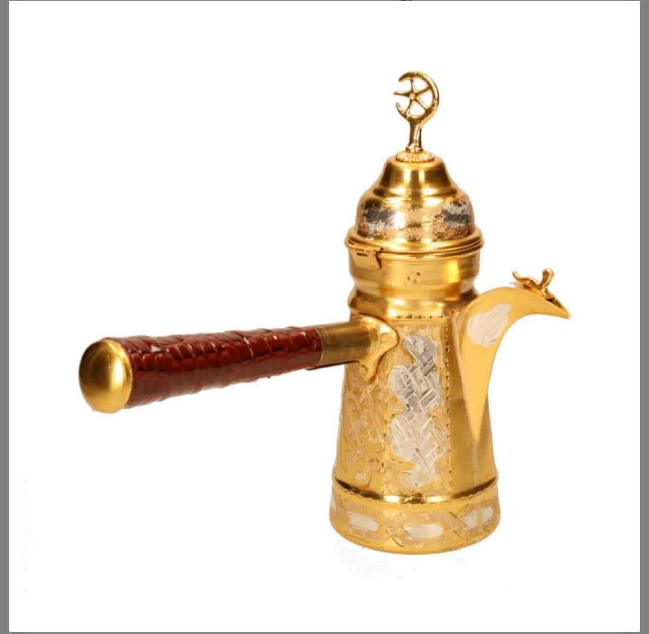 ARABIC COFFE POT MEDIUM | مصب قهوة دلة وسط